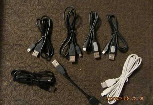 Кабели сетевые, USB кабели и кабели "Тюльпан"