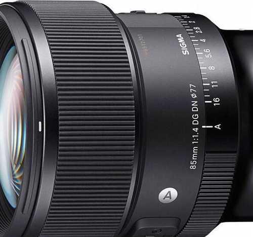 Объектив sigma AF 85MM F/1.4 DG DN sony Новый