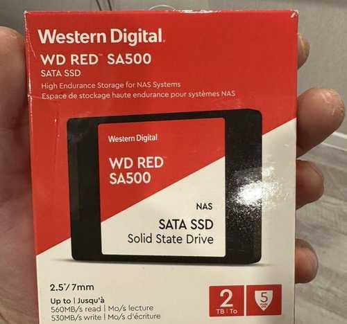 SSD-накопитель WD Red SA500 2TB (Новый)