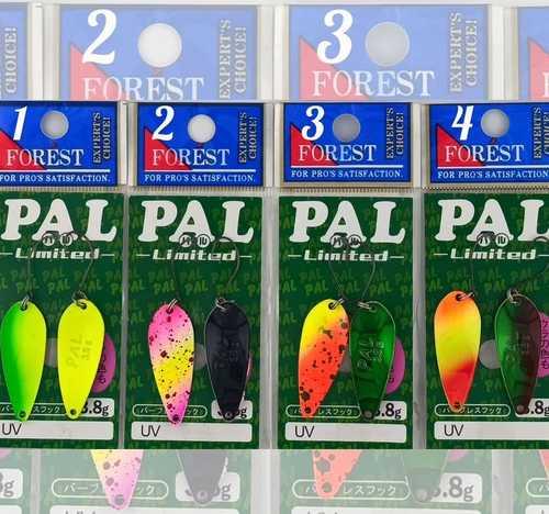 Forest Pal Limited 2,5гр / 3,8гр Блесна на форель