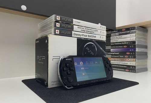 Sony PSP 3006 Slim Piano Black в полном комплекте