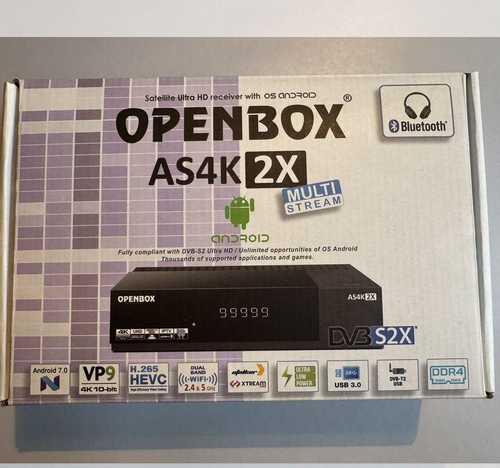 Спутниковый ресивер OpenBox AS4K 2X