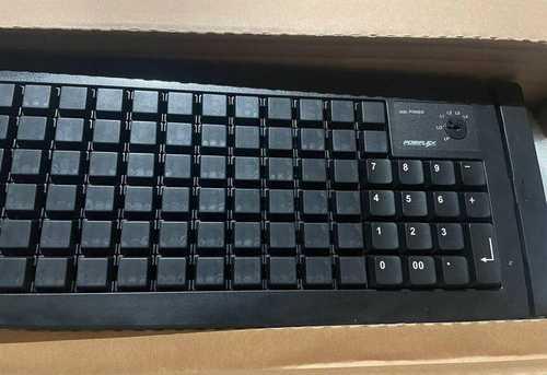 Клавиатура программируемая Posiflex KB-6600 черная