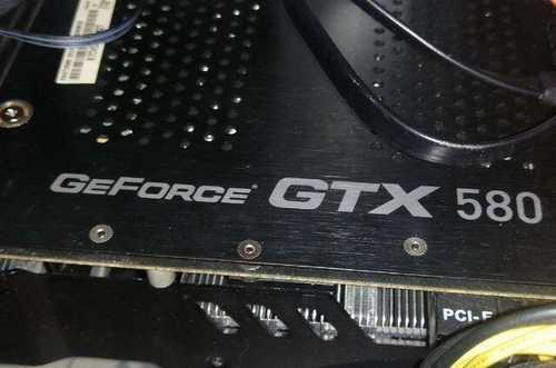 Видеокарта Ge force gtx 580
