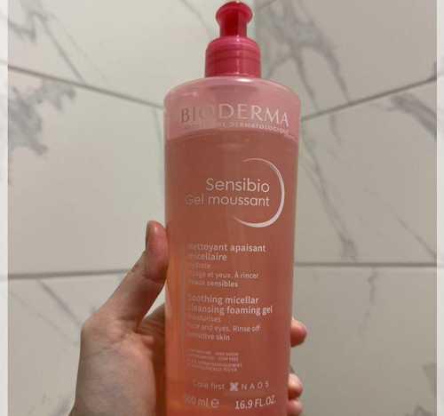 Очищающий гель bioderma sensibio