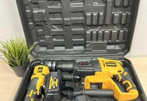 Перфоратор+болгарка dewalt