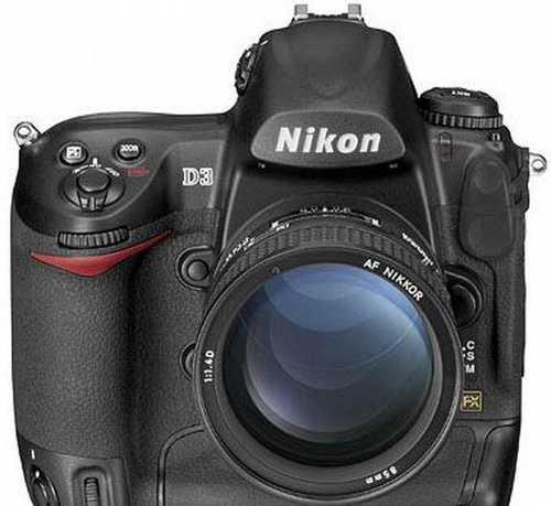 Профессиональный зеркальный фотоаппарат Nikon D3