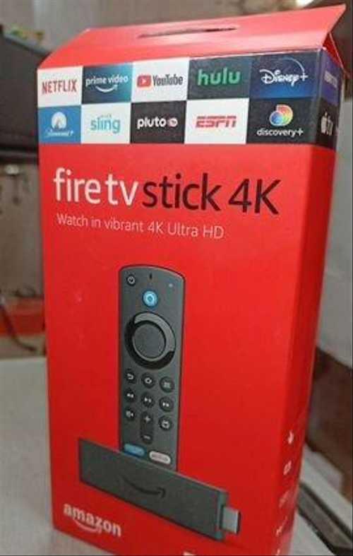 Amazon fire tv stick 4k + root (новый)