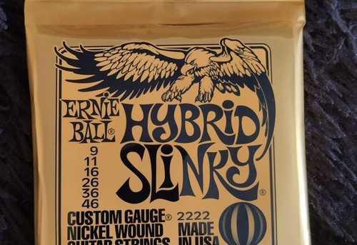 Ernie Ball 2222 9-46 Hybrid Slinky Струны