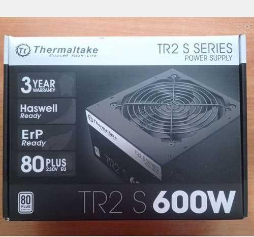 Блок питания Thermaltake TR2 S, 600Вт