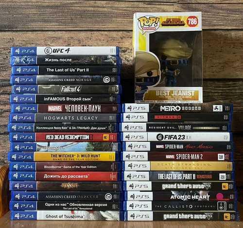 Диски Playstation 4 / Playstation 5 Лицензия