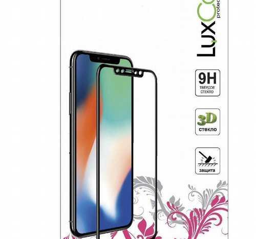 Защитное стекло LuxCase для смартфона Apple iPhone 11 Pro Max/XS Max, 3D Full Glue, Прозрачный, (Бел