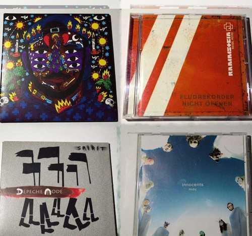 Фирменные CD Rammstein, Depeche Mode, Kaytranada