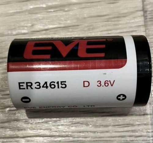 Батарейки литиевые EVE ER34615 новые