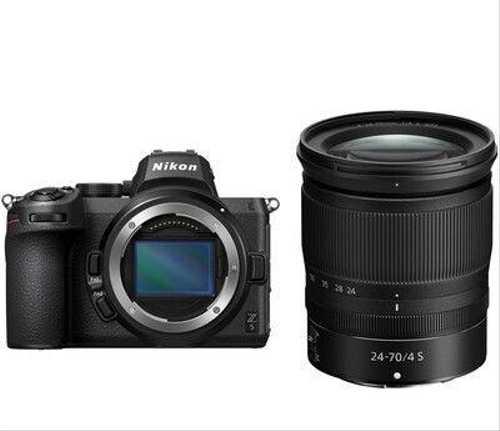 Фотоаппарат Nikon Z5 Kit Nikkor Z 24-70mm f/4S Bla