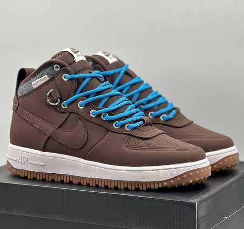 Nike Air Force 1 Duckboot Brown Blue