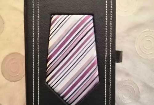 Набор: галстук, запонки, зажим, платок