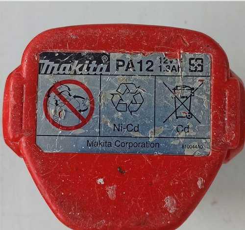 Аккумулятор Makita PA12 б/у