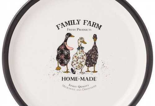 Тарелка десертная lefard "family farm" 17 см