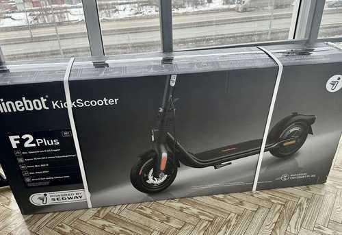 Электросамокат ninebot kickscooter f2 plus и pro