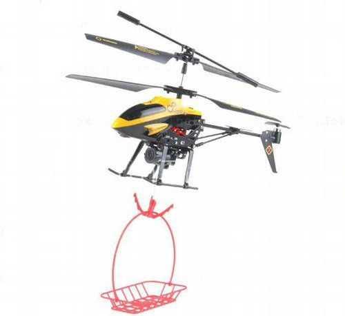 Радиоуправляемый вертолет WL toys с подъемным кран