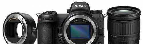 Nikon Z7II Kit Nikkor Z 24-70mm f/4S Black +FTZ