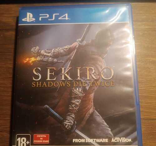 Sekiro shadows die twice ps4 диск