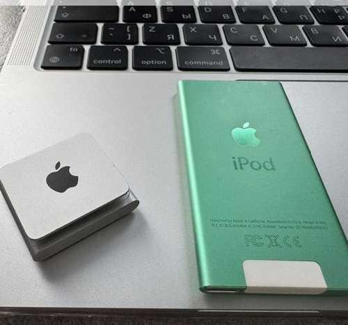 Плеер iPod shuffle 1 и iPod nano 7