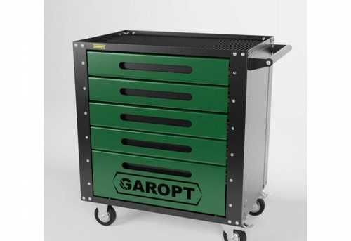 Тележка инструментальная 5 ящ garopt Gt5.green