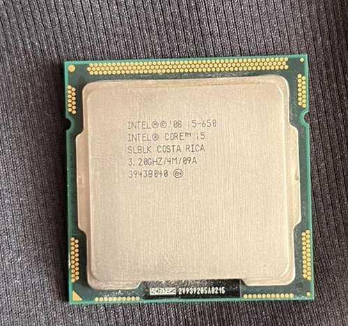 Процессор intel core i5 i5-650