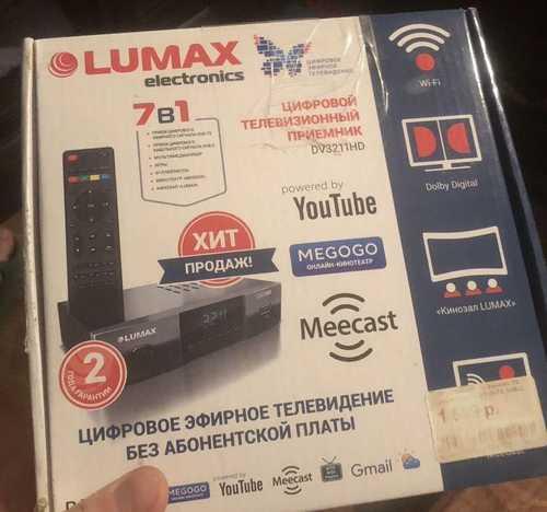 Тв приставка lumax