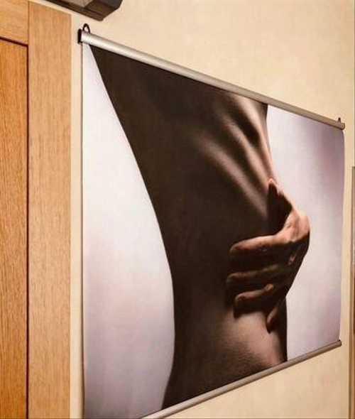 Картина на холсте "Тело, женский пол, рука"