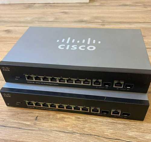 Коммутатор Cisco SF302-08 на запчасти