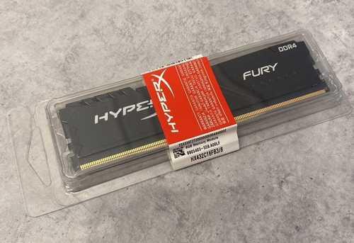 Оперативная память ddr4 Kingston Hyper x 8gb 3200