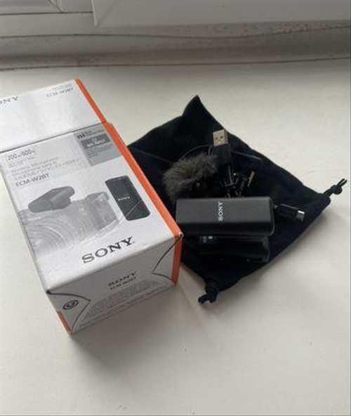 Блютуз микрофон sony ECM-W2BT