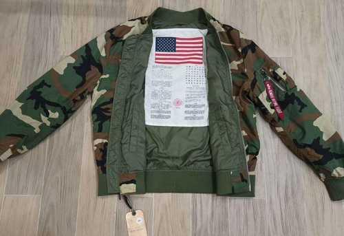 Бомбер MA-1 Dragonfly BloodShit Camo Woodlend,2XL