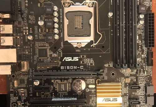 Материнская плата asus B150 M-C