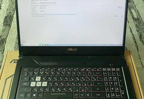 Игровой ноутбук 17.3" ASUS TUF Gaming FX705D, 512 ГБ, Ryzen 5 3550H, RAM 16 ГБ, GeForce GTX 1650 4 ГБ