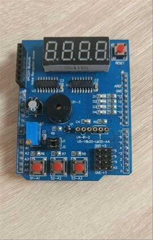 Multi-function Shield для Arduino Uno