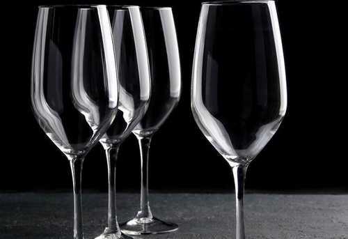 Набор стеклянных бокалов для вина «Время дегустаци