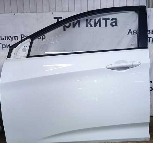 Дверь передняя левая hyundai solaris 1