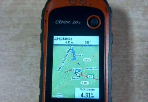 Навигатор Garmin Etrex 20X