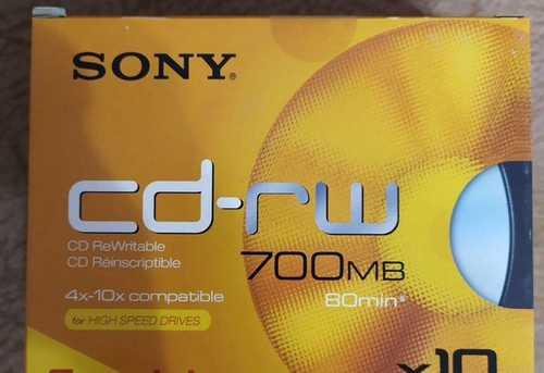 Sony CD-RW диски новые