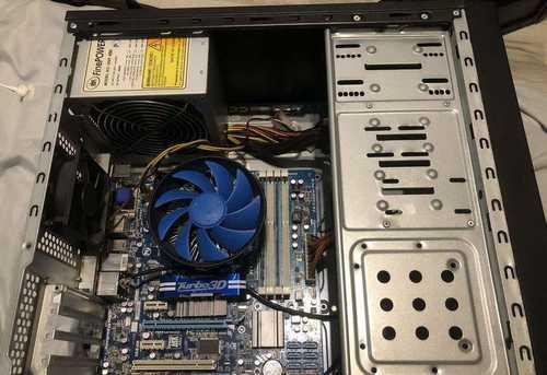 Компьютер на AMD FX4100, 8gb DDR3, Gigabyte AM3+