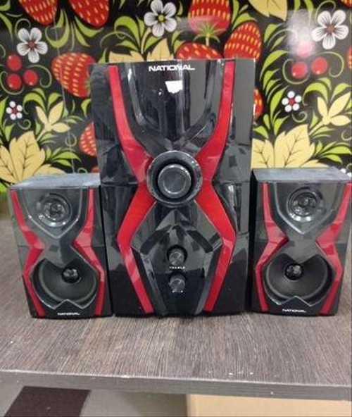 Музыкальный центр mas 1260 national speakers