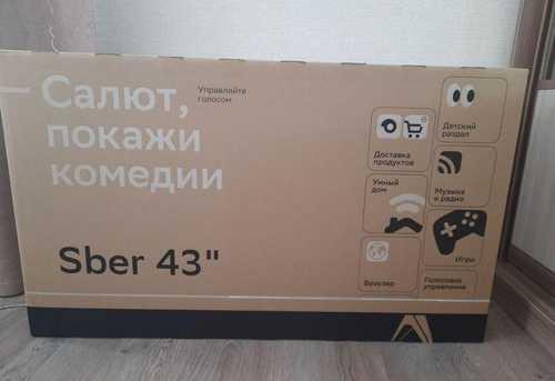 Новый телевизор Sber 43