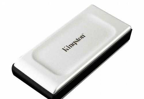 Внешний диск SSD Kingston XS2000, 1тб, серый