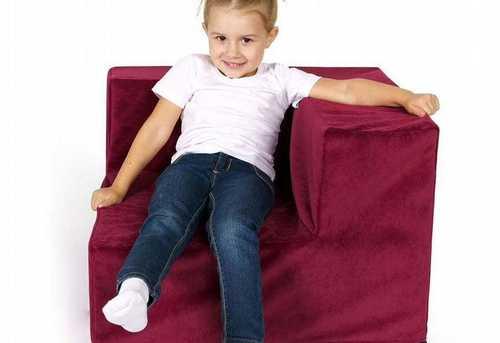 Детское бескаркасное мягкое кресло