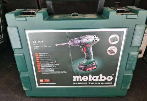 Шуруповерт Metabo BS 14.4 новый