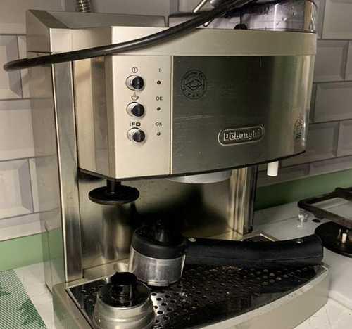 Кофеварка рожковая delonghi ex 750